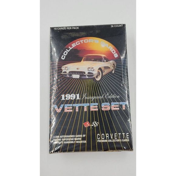 Pro Hobby | Toys | 991 Inaugural Edition Vette Set Collector Cards Box ...